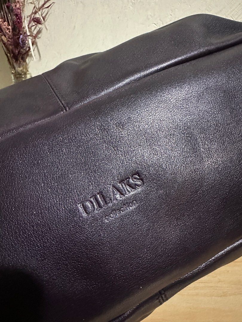 DILAKS COLLECTION LEATHER BAG on Carousell