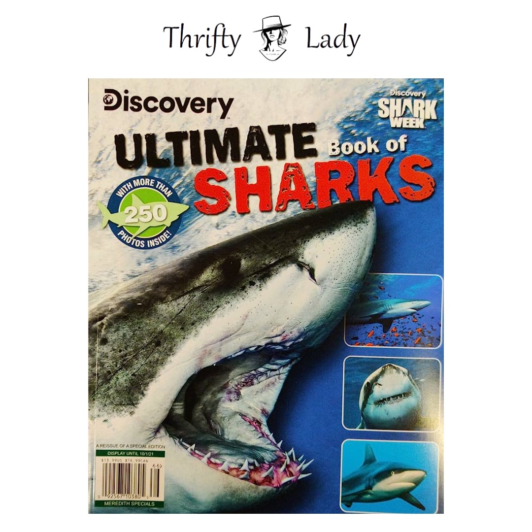 Discovery Ultimate Book Of Sharks Magazine (Issue 66, Discovery Shark ...