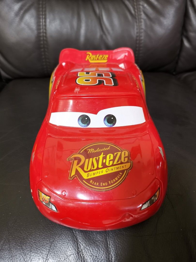 Disney Car McQueen Convertible Race Track with Storage, Hobbies & Toys ...