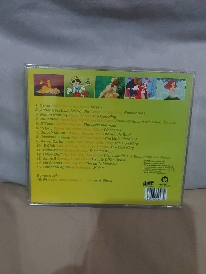 DISNEY REFRESH SUPERSTARS SING DISNEY CLASSIC THEIR WAY ORIGINAL CD ...