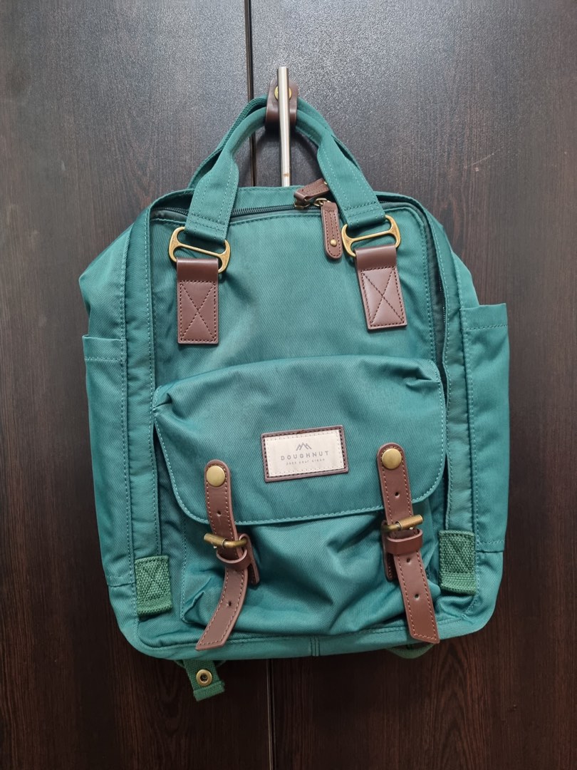 Doughnut Macaron Backpack in Seaweed on Carousell