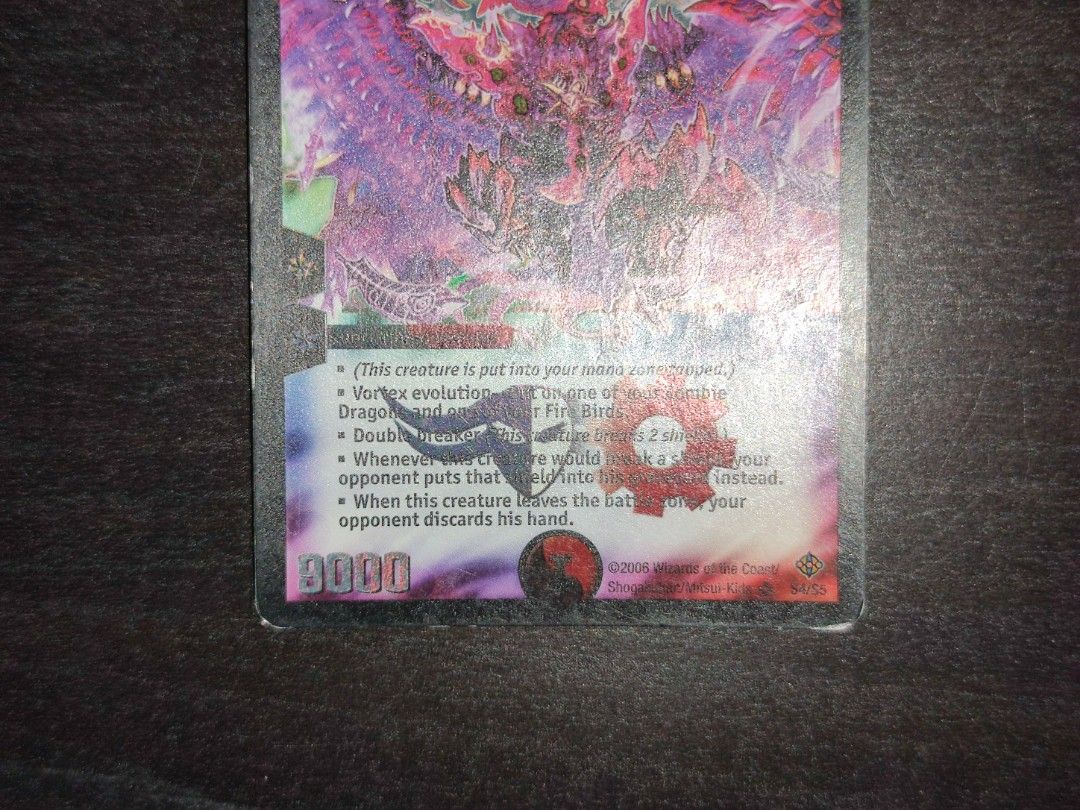 [Sale!] Duel Masters Death Phoenix, Avatar of Doom on Carousell