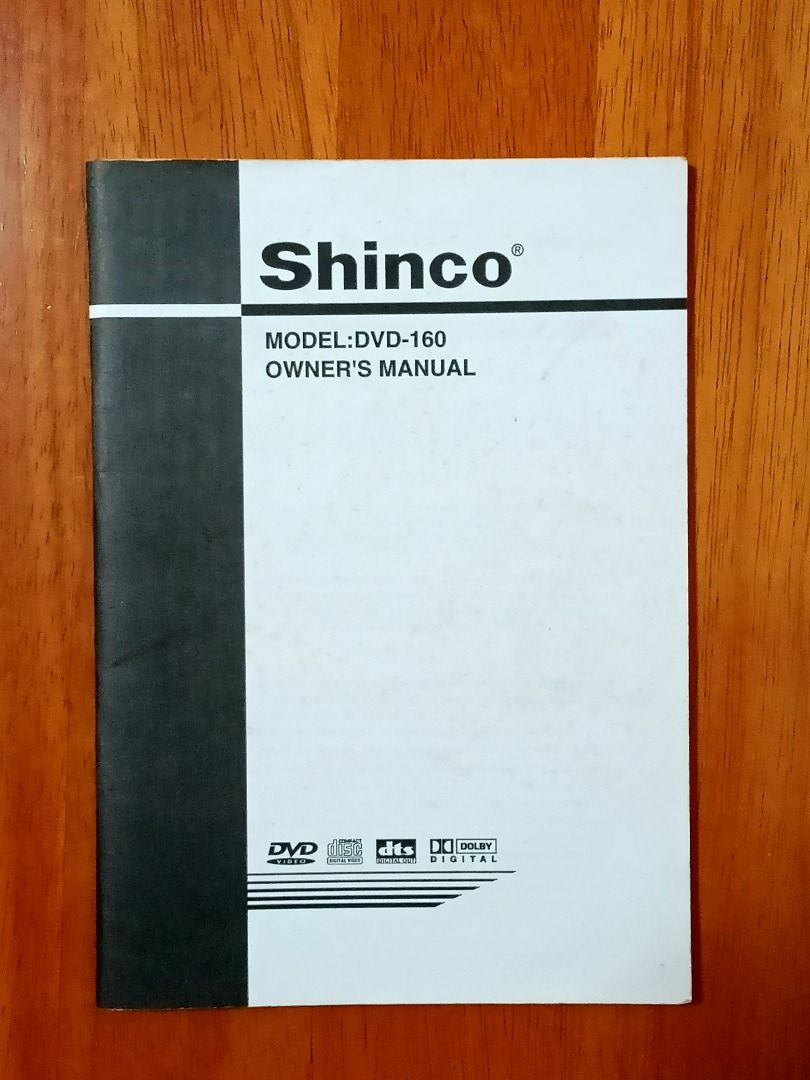 DVD Player (Shinco) (Model DVD-160), Audio, Portable Audio Accessories ...