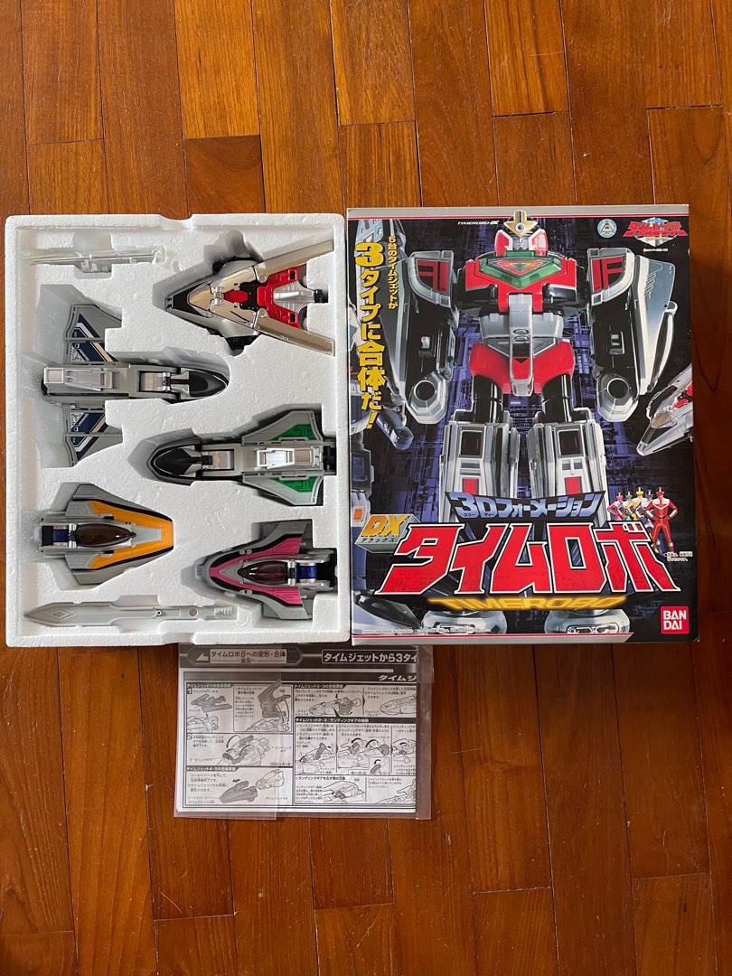 DX Timeranger Time Robo 3D Formation Megazord, Hobbies & Toys, Toys & Games on Carousell