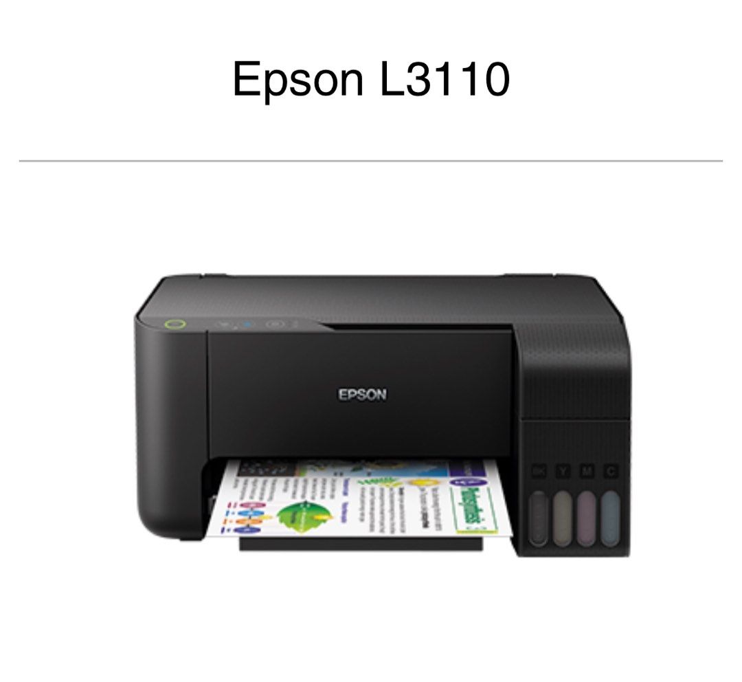 Epson L3110 Eco Tank Printer, Computers & Tech, Printers, Scanners ...