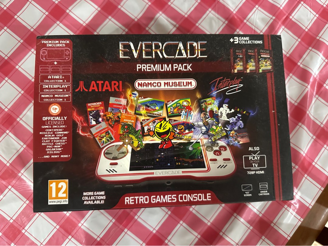 Evercade Retro Games Console, Video Gaming, Video Game Consoles, Others ...