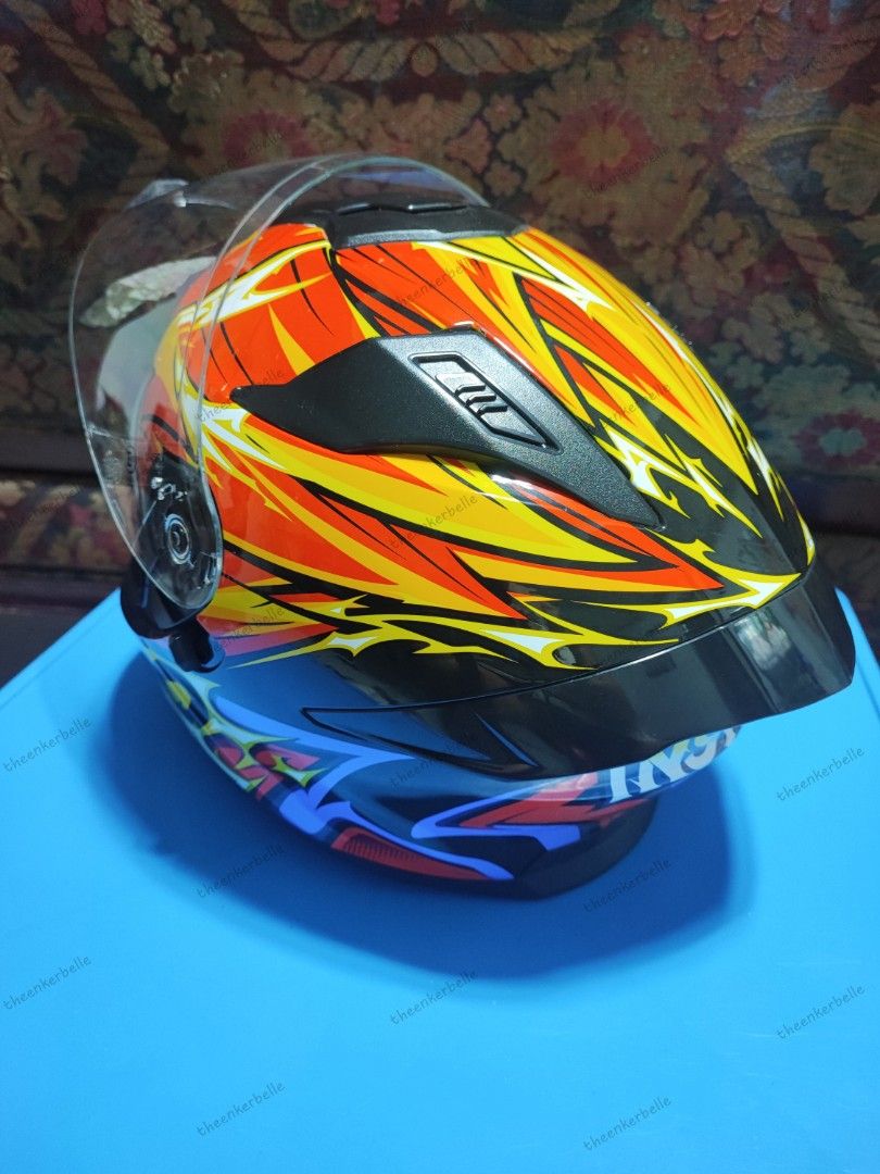 EVO SVX-02 INSTICT FULL FACE DUAL VISOR HELMET on Carousell