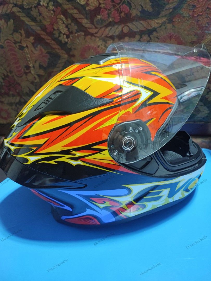 EVO SVX-02 INSTICT FULL FACE DUAL VISOR HELMET on Carousell