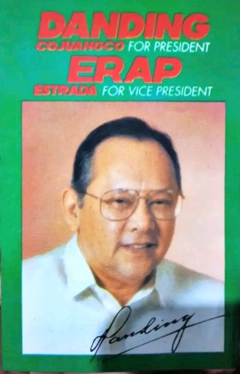 (EXTREMELY RARE) 1992 Danding Cojuangco for President Campaign Materials on Carousell