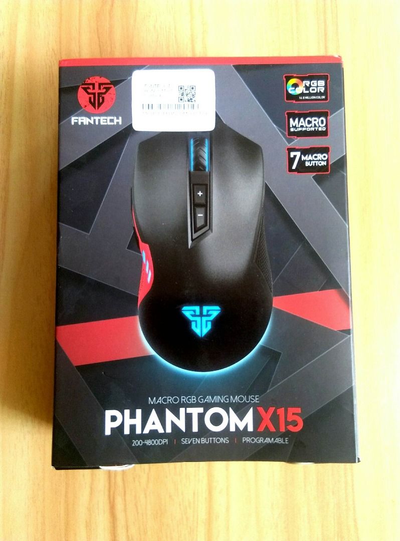 FANTECH Phantom X15 Gaming Mouse (w/ Mousepad), Computers & Tech, Parts ...