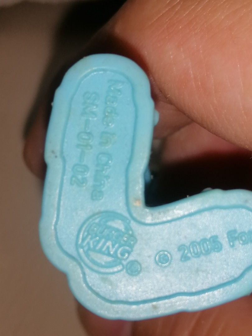 Fast Food toys FFT Burger King Disney Pixar Robots movie Rodney ...