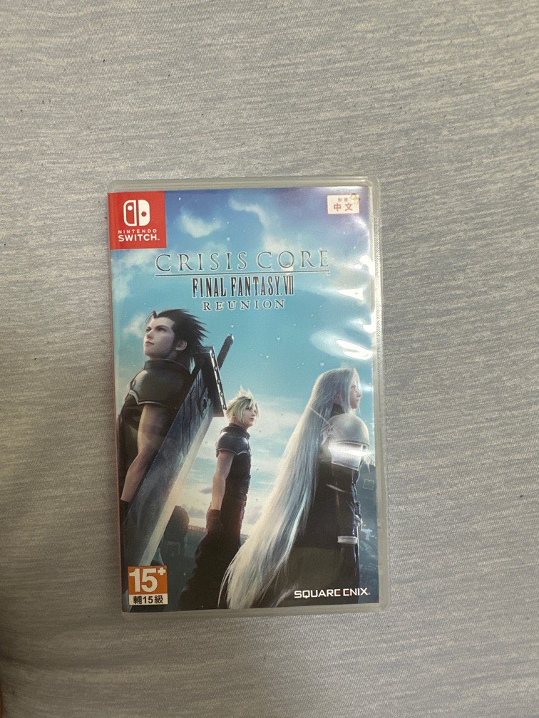 Ff7cc CRISIS CORE –FINAL FANTASY VII– REUNION 最終幻想 核心危機 switch, 電子遊戲 ...