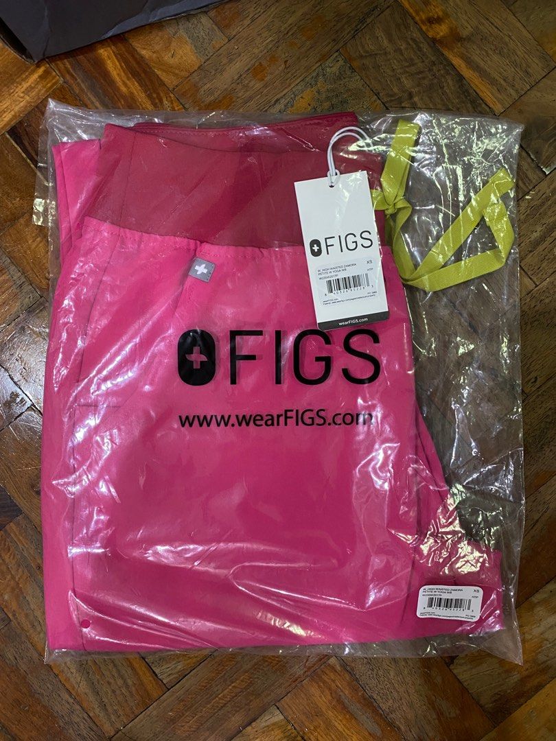 Figs limited edition shocking pink on Carousell