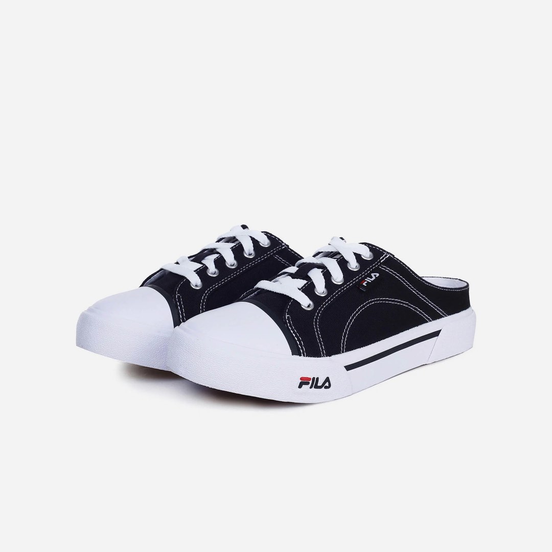 FILA COMO MULES AUTHENTIC, Women's Fashion, Footwear, Sneakers on Carousell