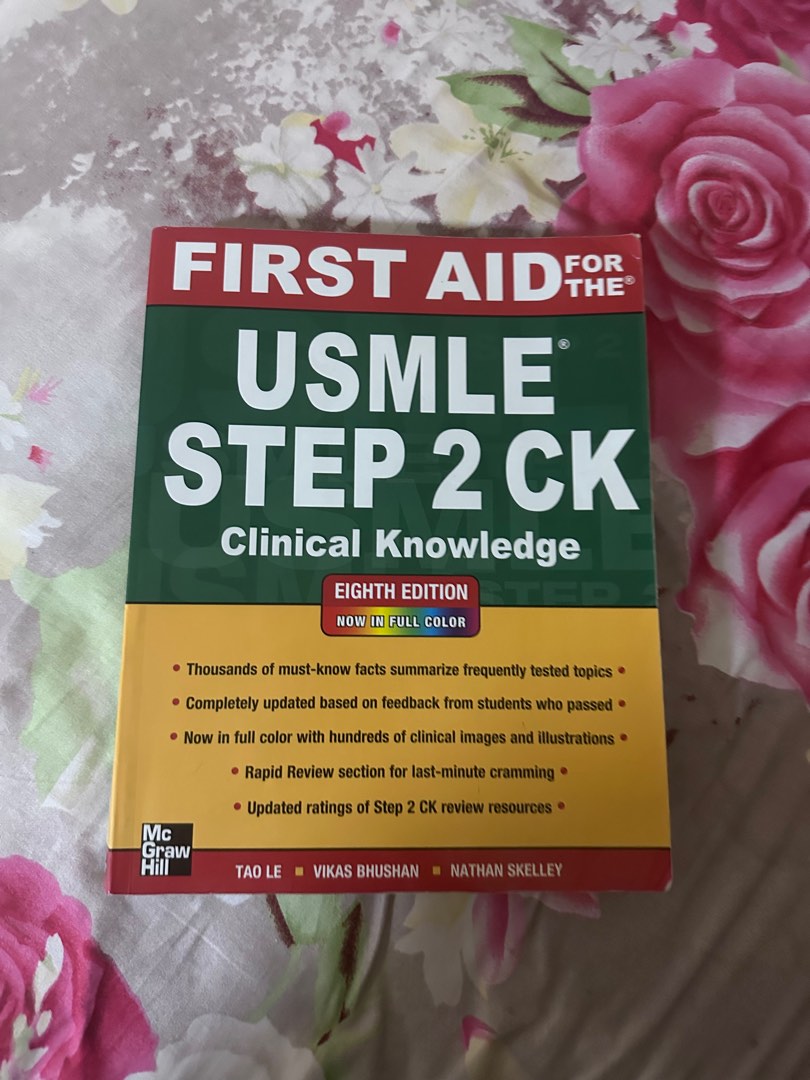 First Aid For The USMLE Step 2 CK Clinical Knowledge Eight Edition, 興趣及 ... First Aid For The USMLE Step 2 CK Clinical Knowledge Eight Edition, 興趣及 ...