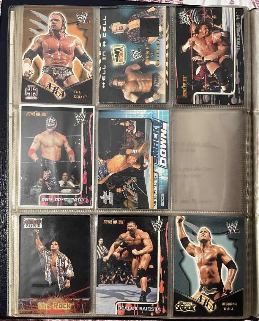 Fleer 2002 Wrestling WWF WWE RAW DEAL, Hobbies & Toys, Toys & Games on ...