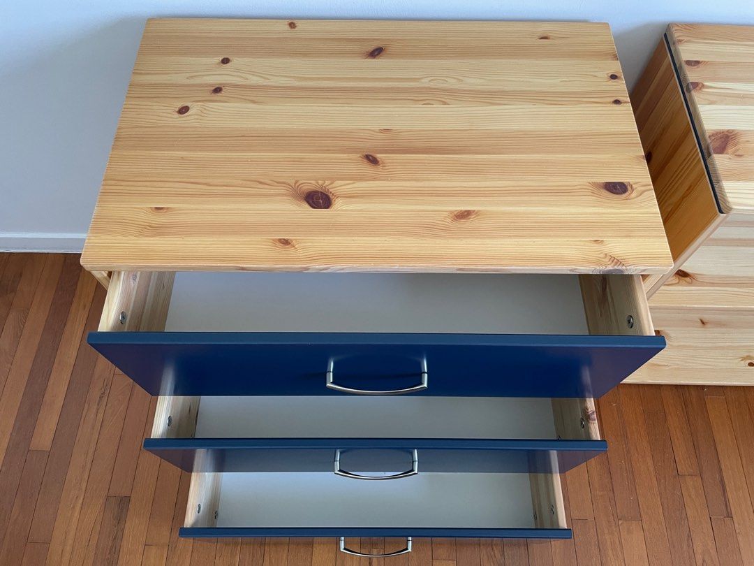 Flexa chest of 3 drawers & bookshelf, Babies & Kids, Baby Nursery ...