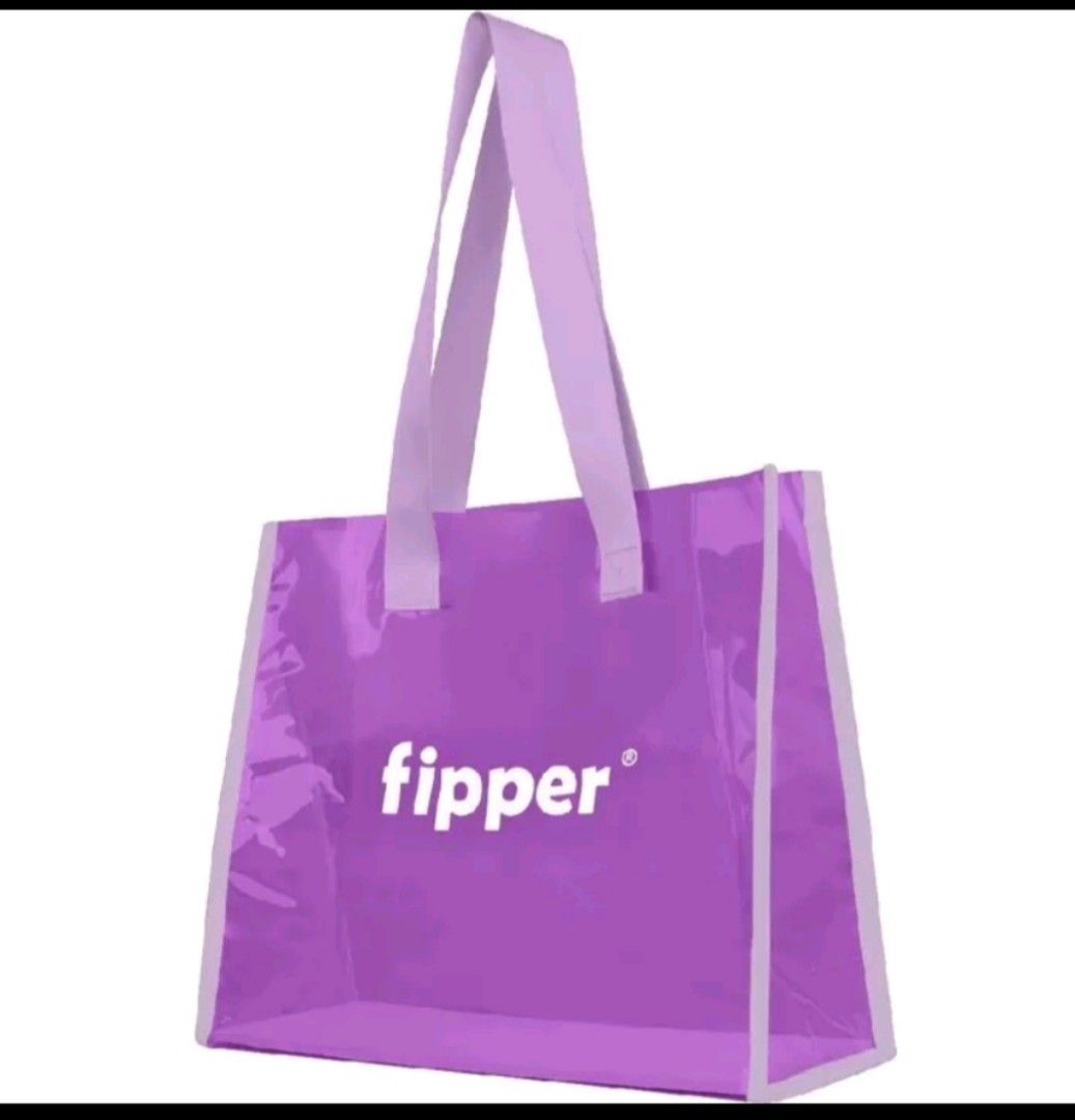 Flipper PVC TOTE BAG, Women's Fashion, Bags & Wallets, Tote Bags on ...