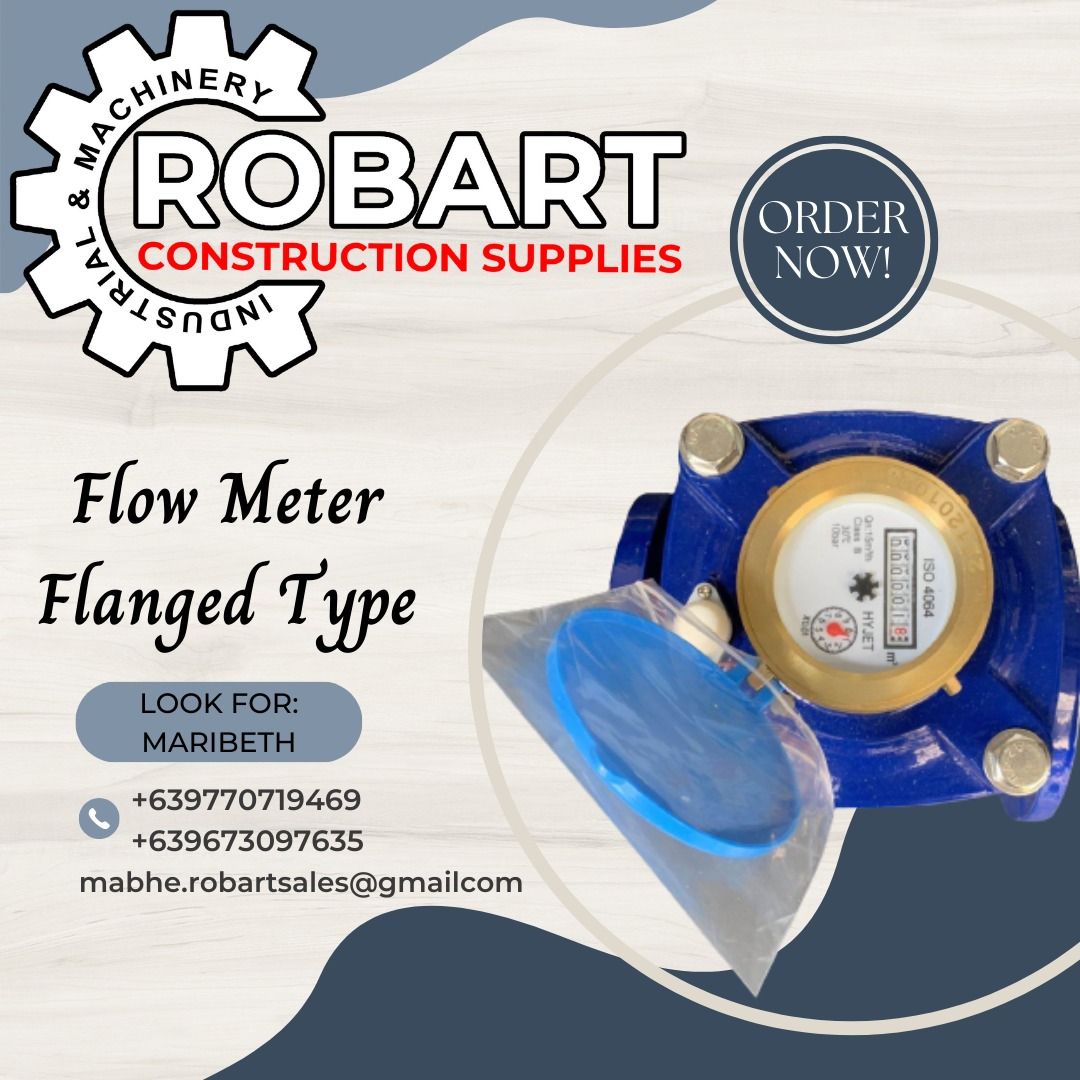 flow meter flanged type, Commercial & Industrial, Construction Tools ...