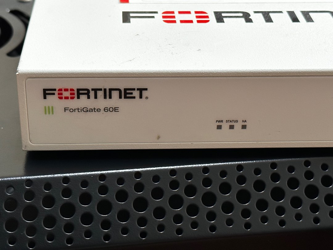 Fortinet Fortigate 60E Firewall + VPN, Computers & Tech, Office ...