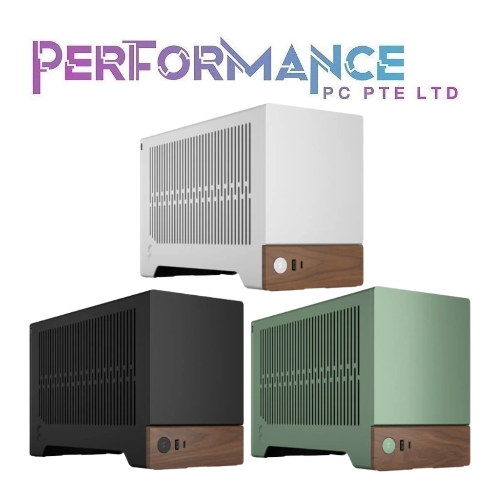 Fractal Design Graphite / Silver / Jade mITX Desktop Case Chassis (2 ...