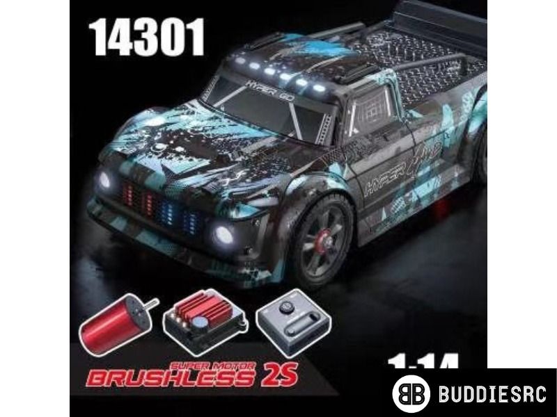 [FREE DELIVERY][READY STOCK!] MJX RC HYPERGO HYPER GO 1/14 BRUSHLESS ROAD OFF-ROAD DRIFT RTR RC ...