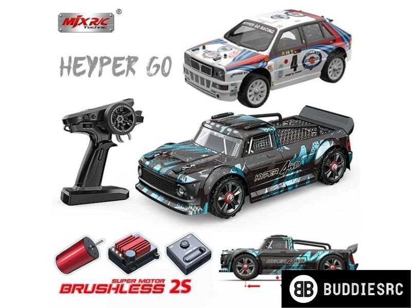 [FREE DELIVERY][READY STOCK!] MJX RC HYPERGO HYPER GO 1/14 BRUSHLESS ROAD OFF-ROAD DRIFT RTR RC ...
