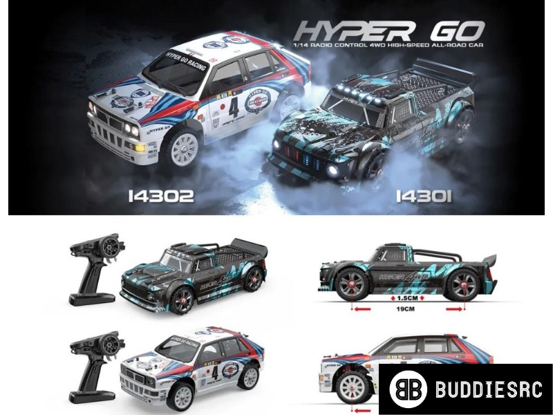 [FREE DELIVERY][READY STOCK!] MJX RC HYPERGO HYPER GO 1/14 BRUSHLESS ROAD OFF-ROAD DRIFT RTR RC ...