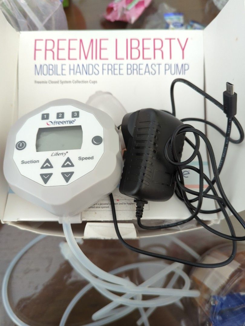 Freemie liberty mobile handsfree breast pump, Babies & Kids, Nursing ...