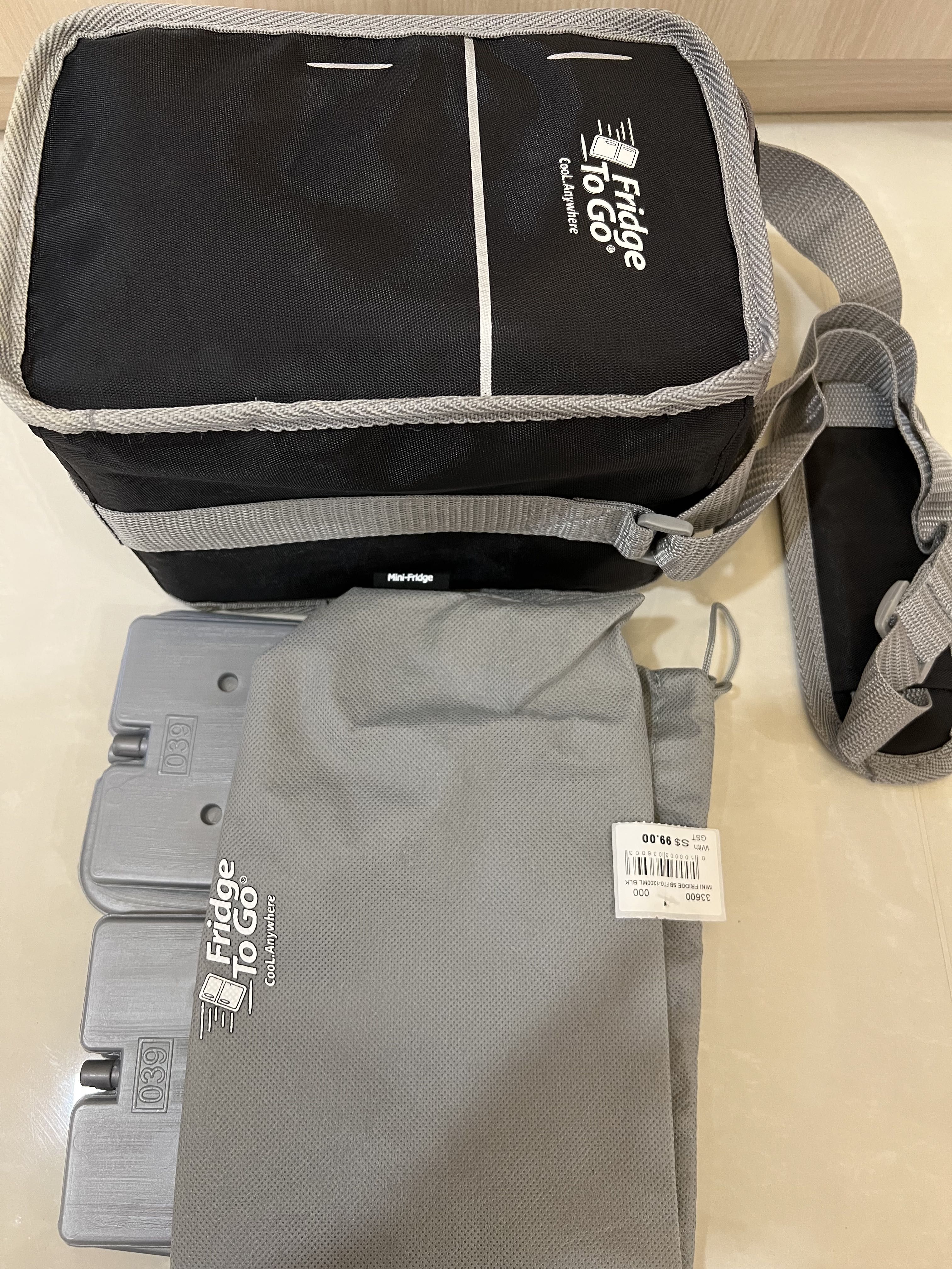 Fridge to go cooler bag (only used once), Babies & Kids, Going Out ...