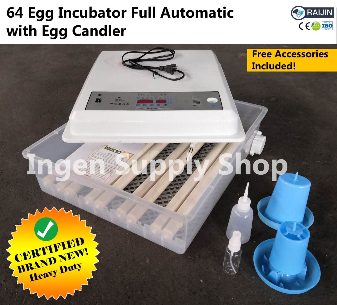 full automatic egg incubator dual powerhatcher LED with 12v battery ...