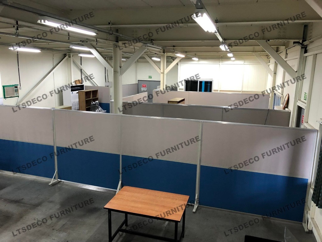 FULL FABRIC HIGH PANEL DIVIDER OFFICE PARTITION FURNITURES on Carousell