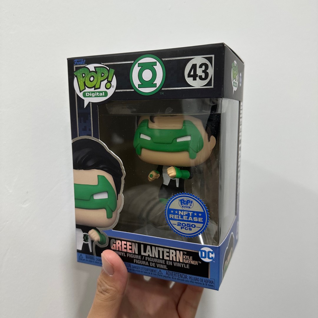 Funko Pop! Kyle Rayner / Green Lantern (DC Comics - NFT Series Limited ...
