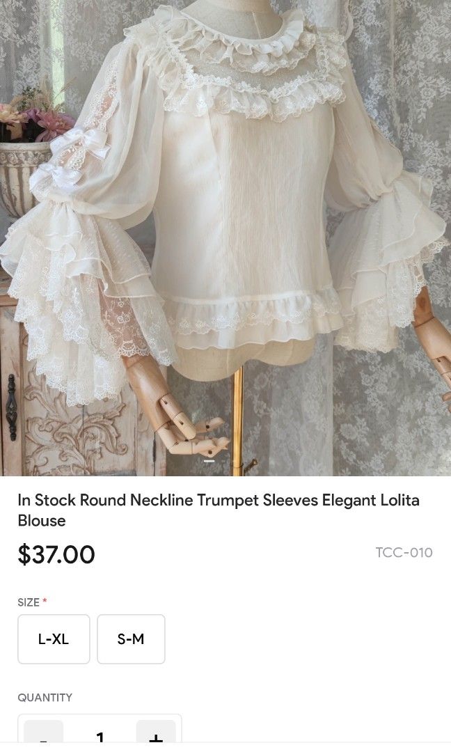 Garden Cat Hime Top, Women's Fashion, Tops, Blouses on Carousell