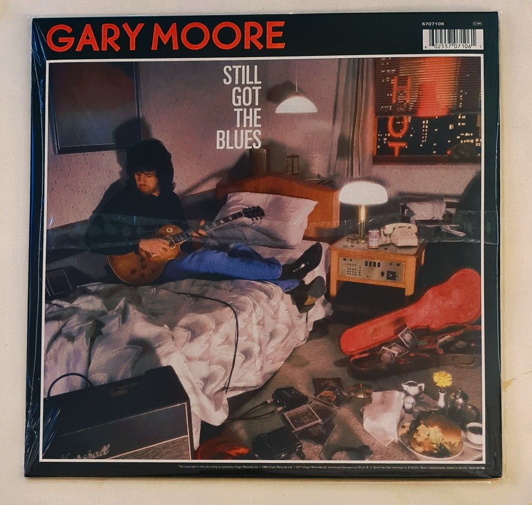 Gary Moore - Still Got The Blues LP Vinyl Record Piring Hitam, Hobbies ...