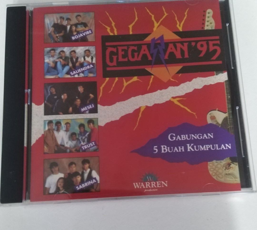 Gegaran 1995, Hobbies & Toys, Music & Media, CDs & DVDs on Carousell