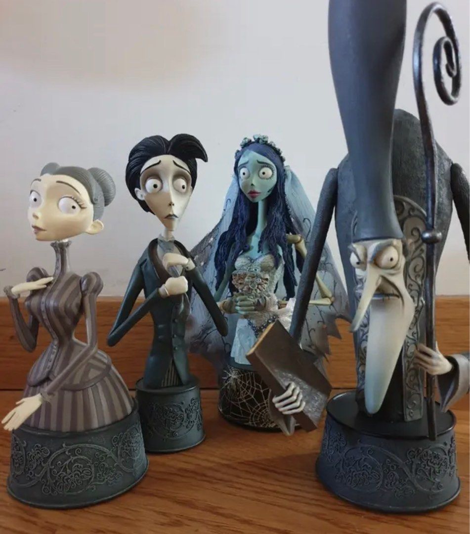 Gentle giant Tim Burton’s corpse bride collectible bust, Hobbies & Toys ...