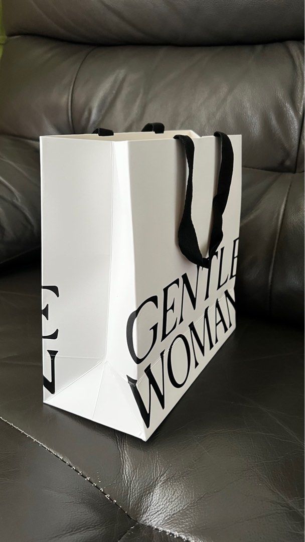 Gentle woman paper bag, Luxury, Accessories on Carousell