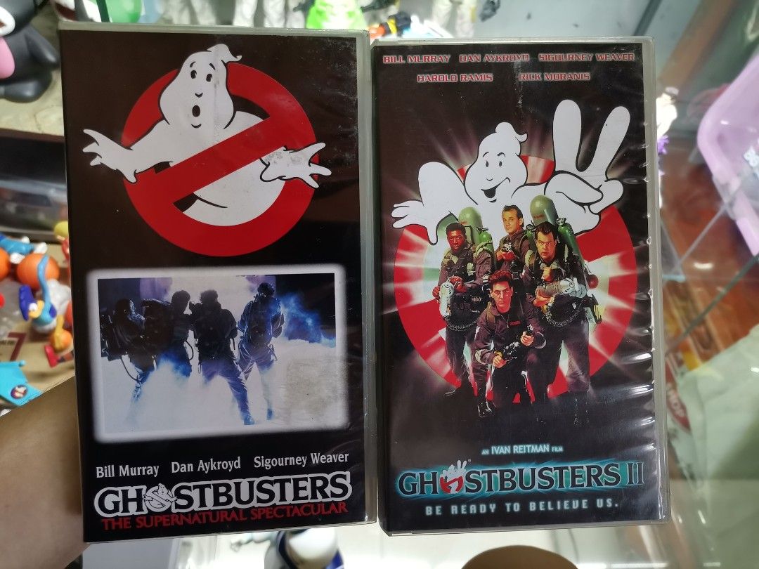 Ghostbusters Vintage VHS Part 1 and 2 on Carousell