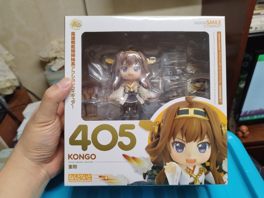 Good Smile 黏土人 405 Kongo 金剛 Kantai Collection 艦隊收藏, 興趣及遊戲, 玩具 & 遊戲類 ...