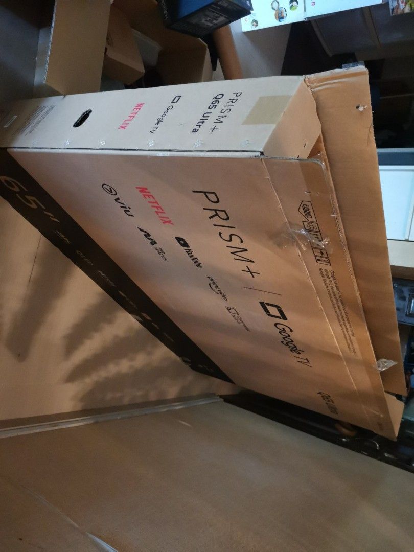 Google TV box 65 inch, TV & Home Appliances, TV & Entertainment, TV ...