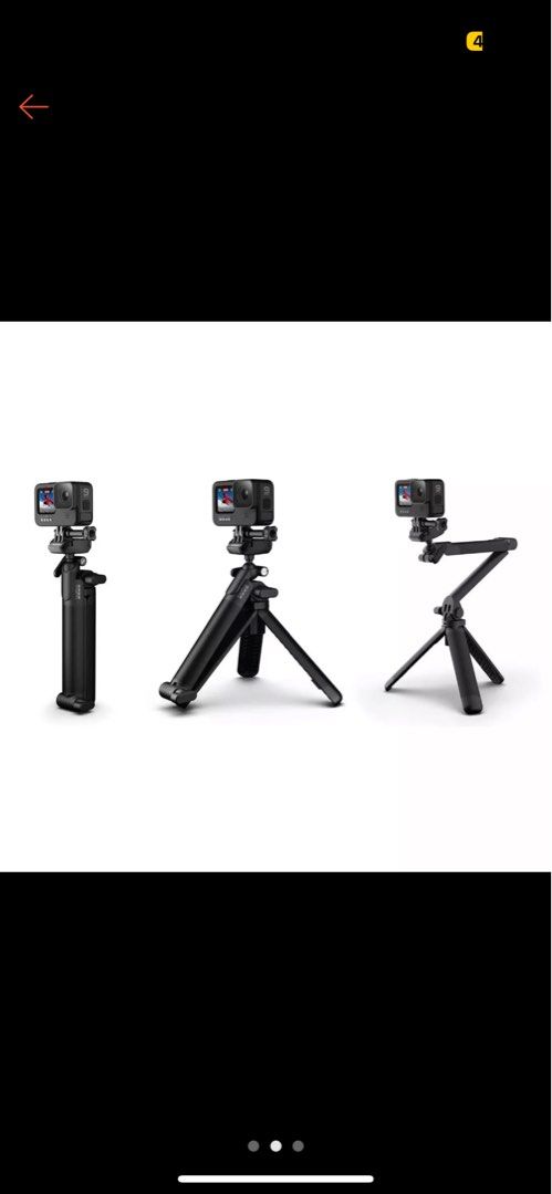GOPRO 3 way grip arm, Photography, Cameras on Carousell