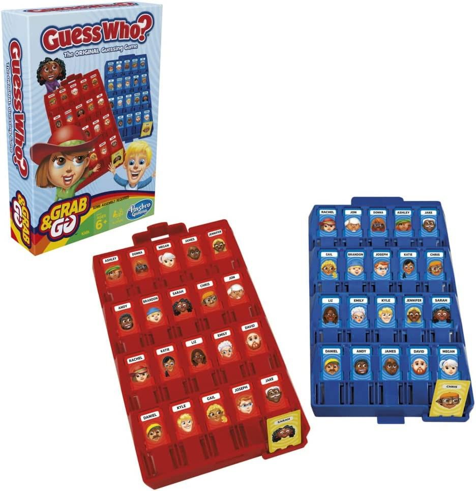 Grab and Go Guess Who? Game, Original Guessing Game for Kids Ages 6 and ...