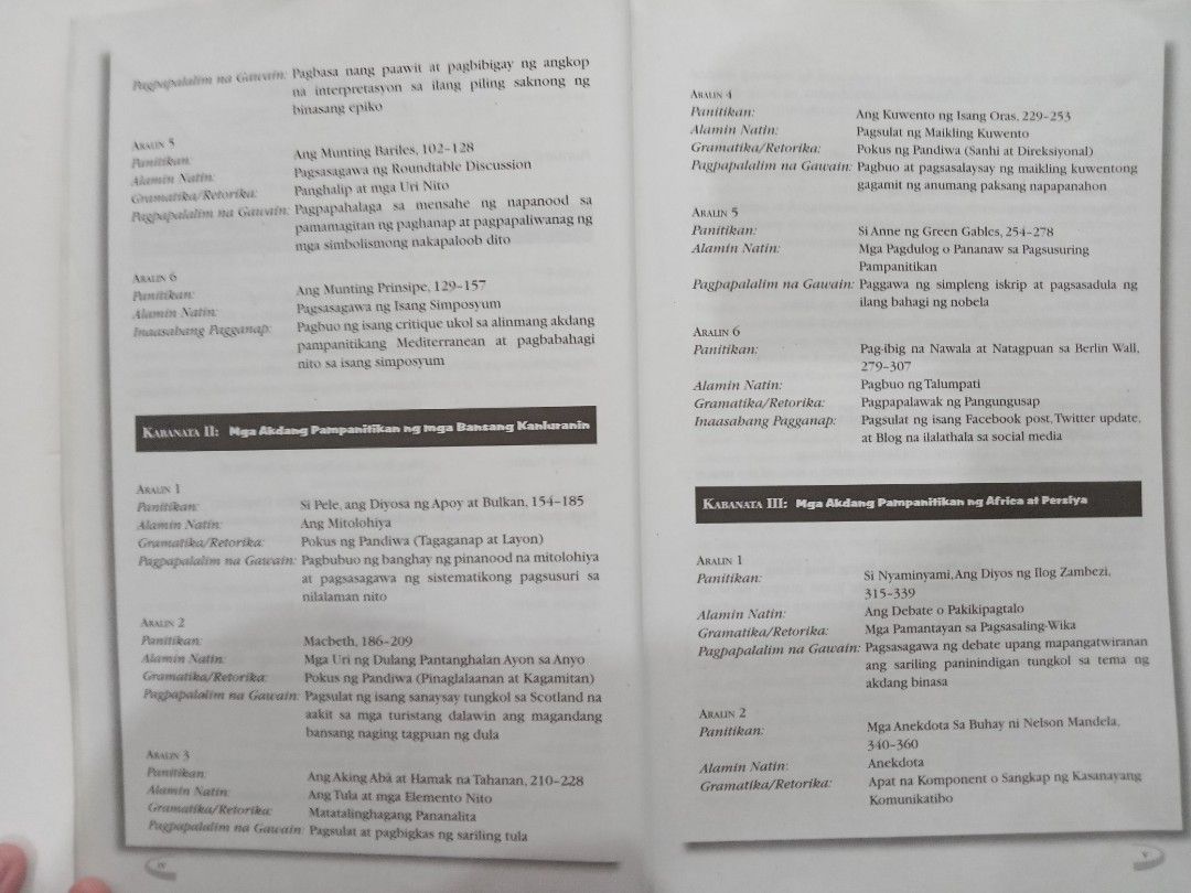 Grade 10 Pinagyamang Pluma Aklat 1 and Aklat 2 Filipino Books Pre-loved ...