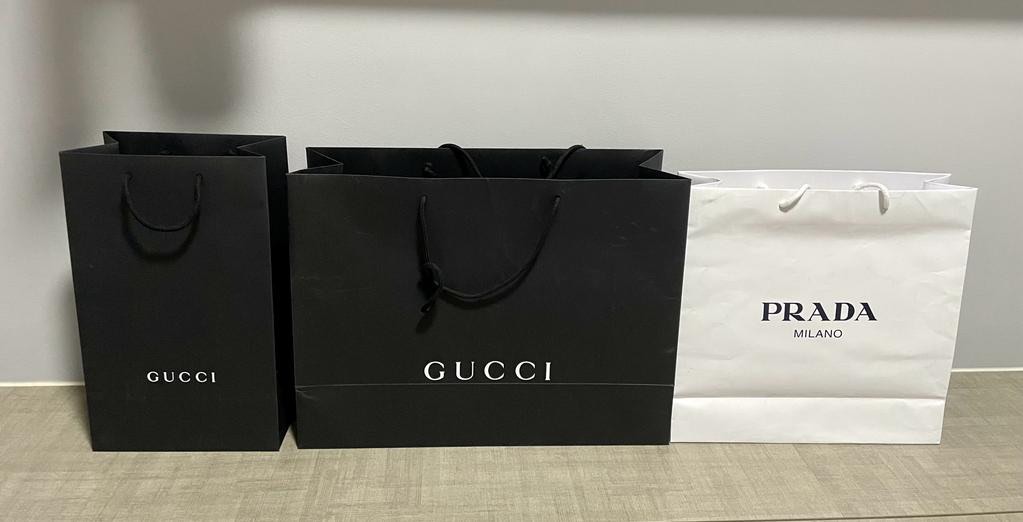 Gucci and Prada Handbag, Luxury, Bags & Wallets on Carousell