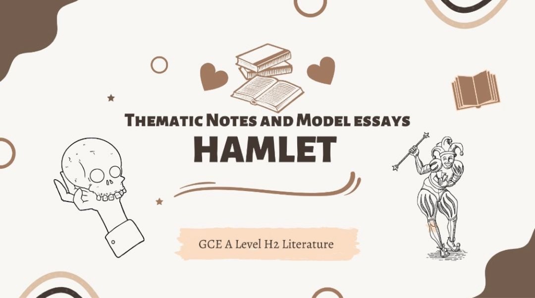 H2 A for Lit Hamlet notes and model essays JC, Hobbies & Toys, Books ...