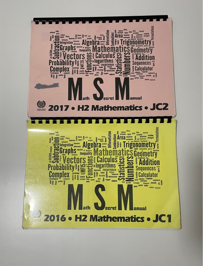 H2 Maths JC Topical Practice with Prelim Papers, Hobbies & Toys, Books ...