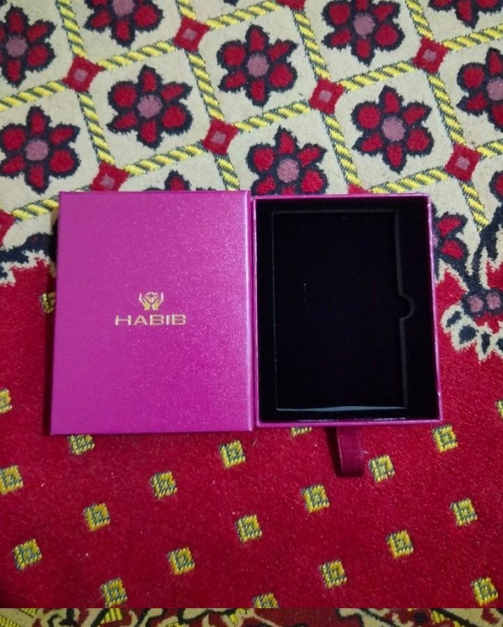 Habib Jewel 1 Gram Gold Bar Box (Box only), Women's Fashion, Jewelry ...