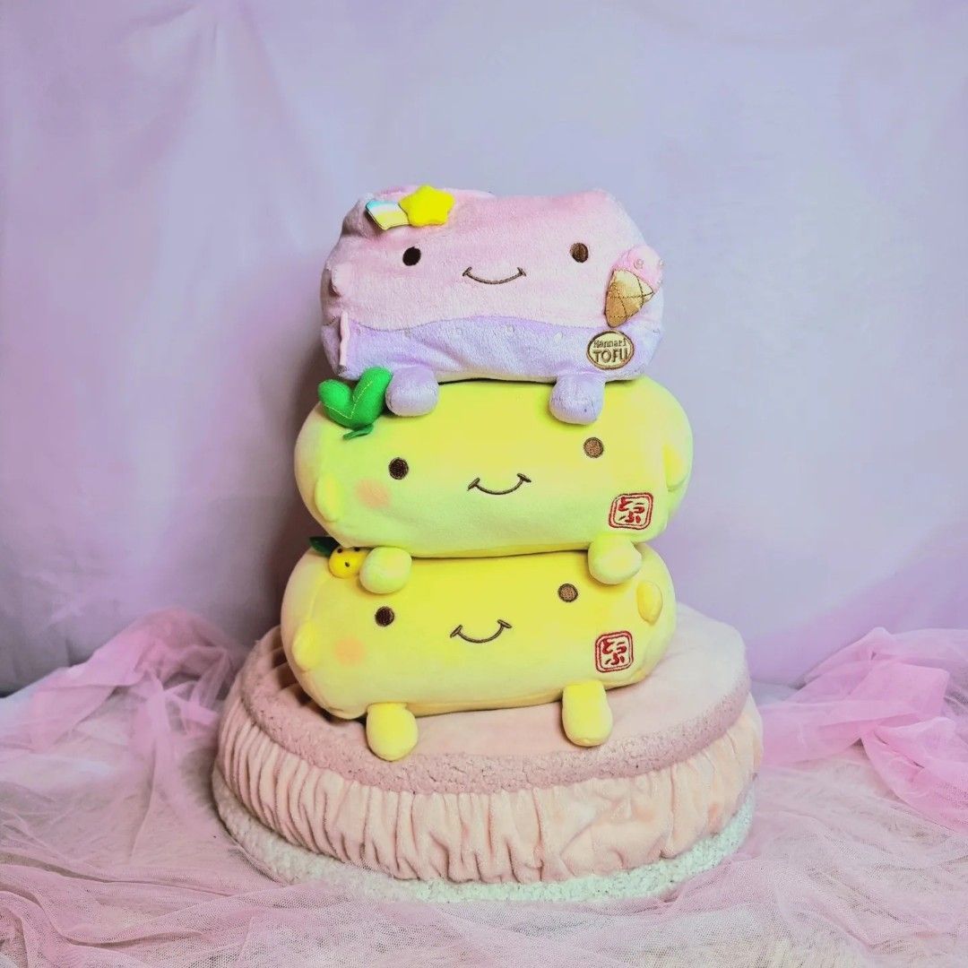 Hanari Tofu Plushie Bundle on Carousell
