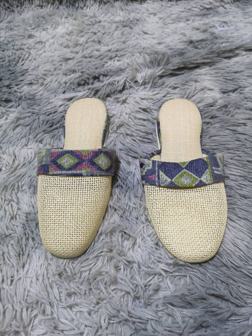 Handmade Rattan Style Bedroom Slippers on Carousell